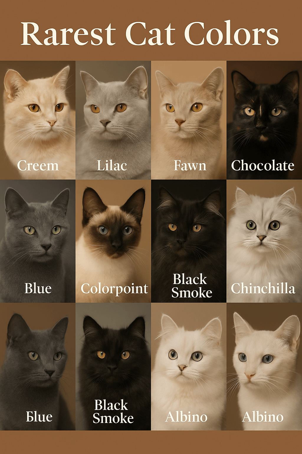 The Rarest Cat Colors That Will Leave You Mesmerized