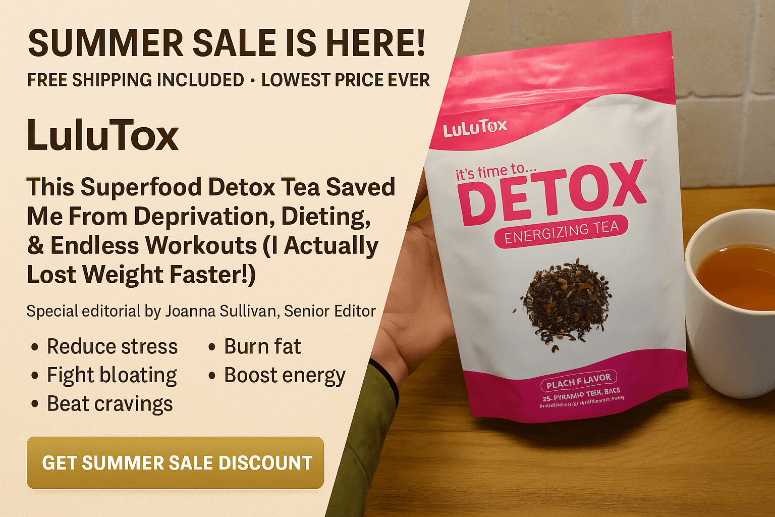 Lulutox Detox Tea The Natural Way to Beat Bloating and Boost Your ...